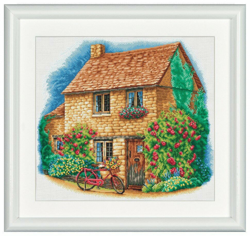 Набор для вышивания Dutch Stitch Brothers #DSB010L Коттедж, Счетный крест, 50 х 50 см