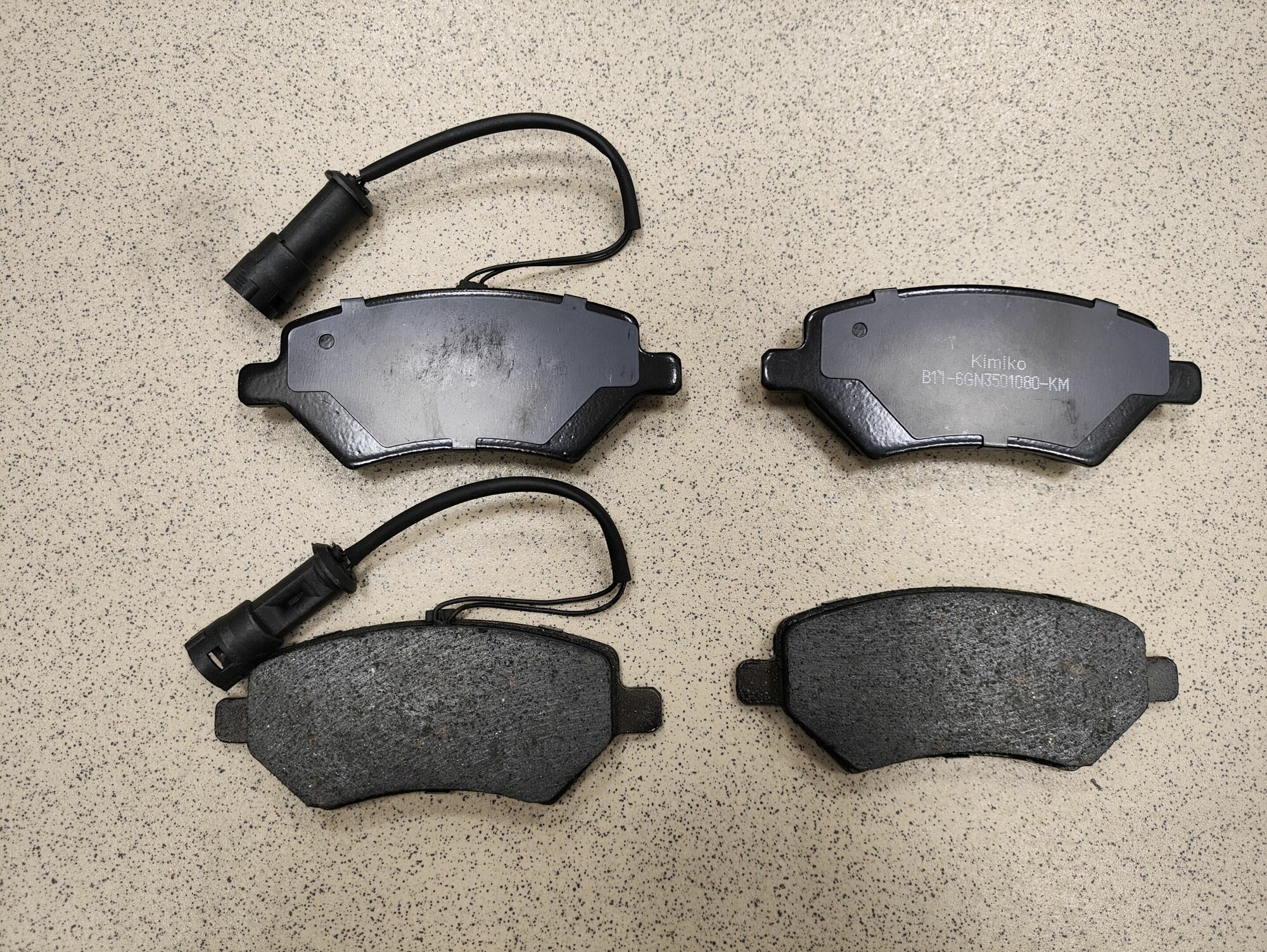 Колодки передние KIMIKO Vortex Estina [1.6 16V 5MT седан]