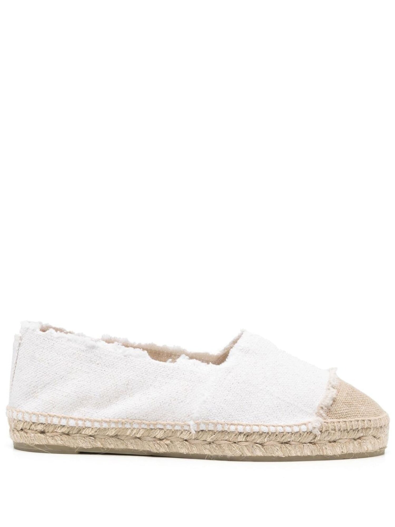 Эспадрильи Raw-cut contrast-toe espadrilles