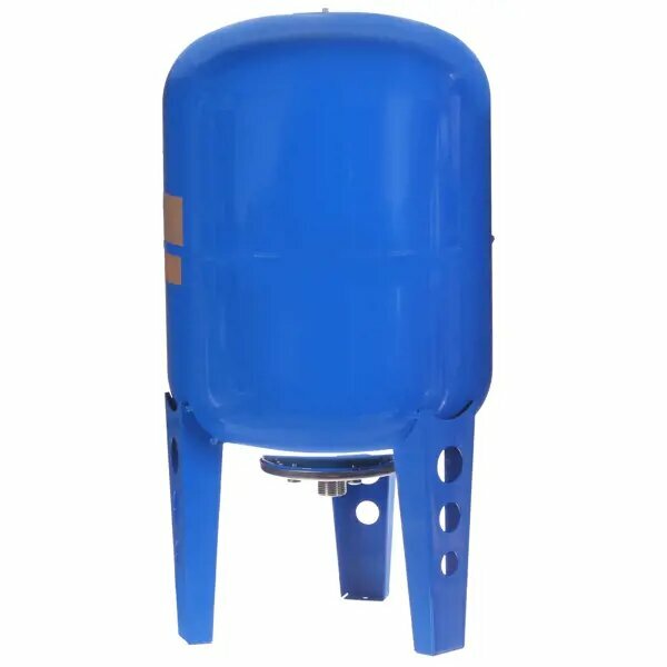 Гидроаккумулятор вертикальный 50 л Тополь 9903 1" синий