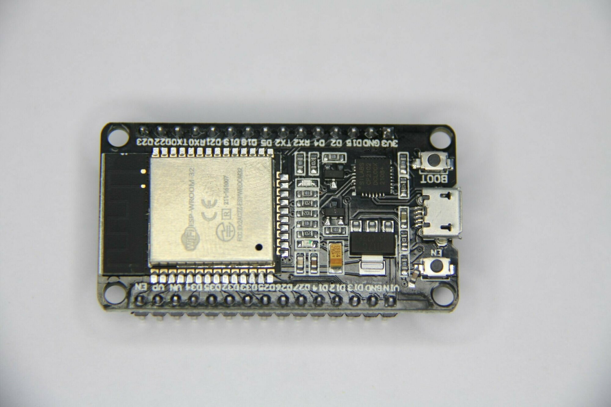 Модуль Wi-Fi + Bluetooth макетная плата два ядра ESP-32 30Pin