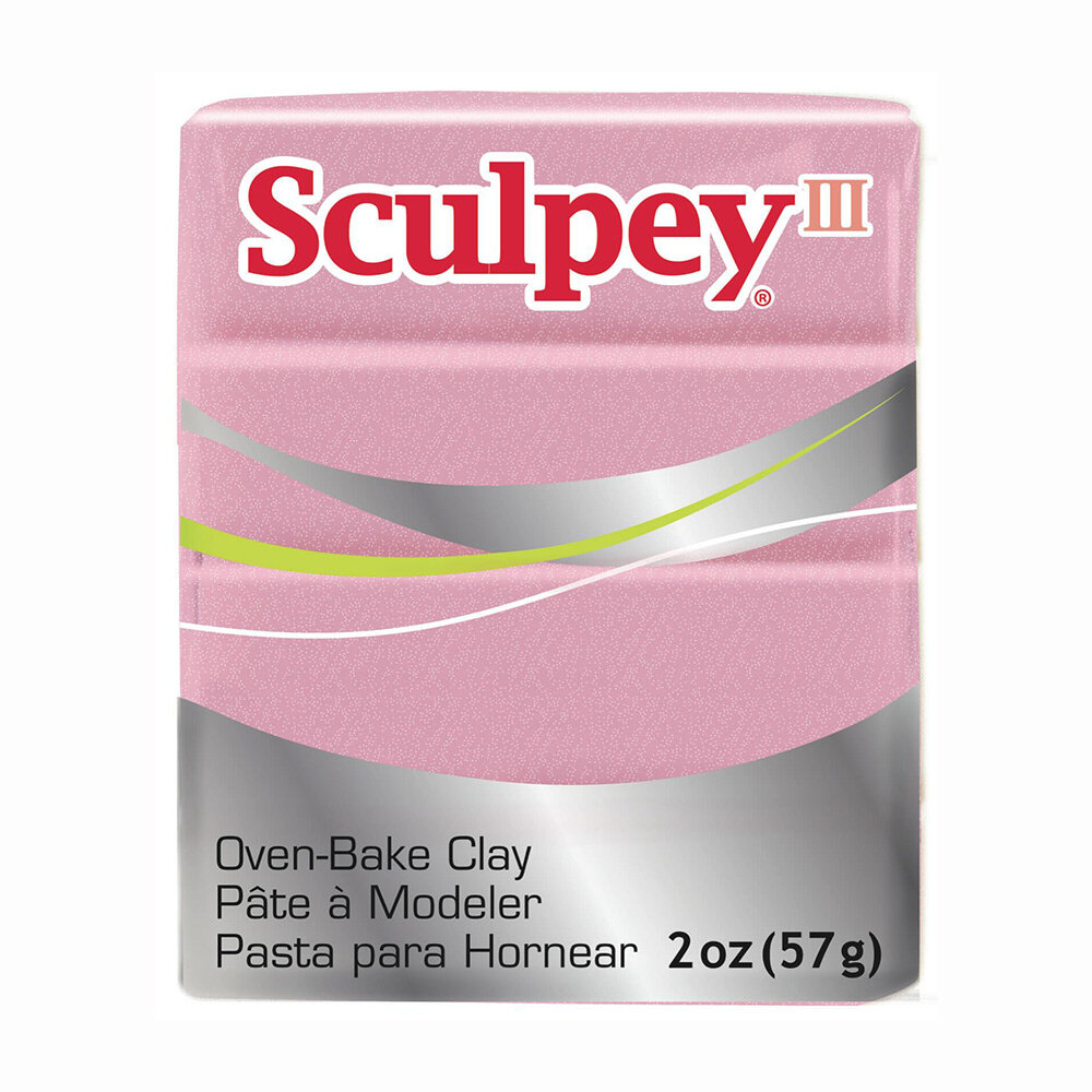 Полимерная глина "Sculpey" III S302 57 г 530 жемчужно-розовый