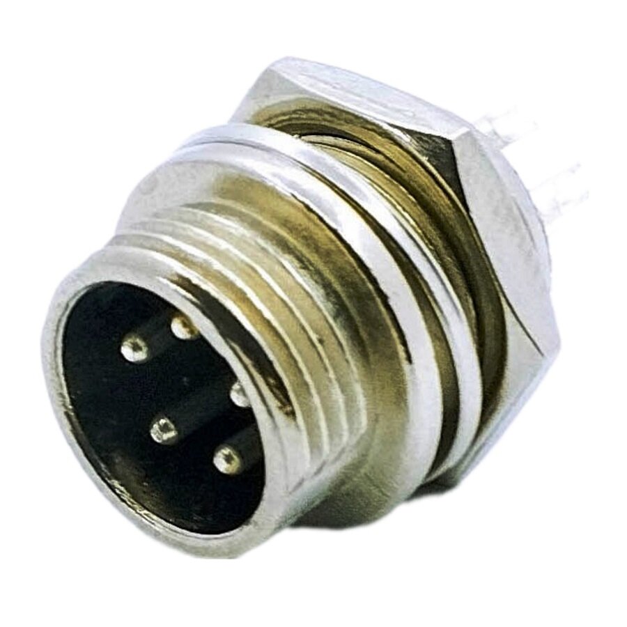 Разъем GX12M-5B