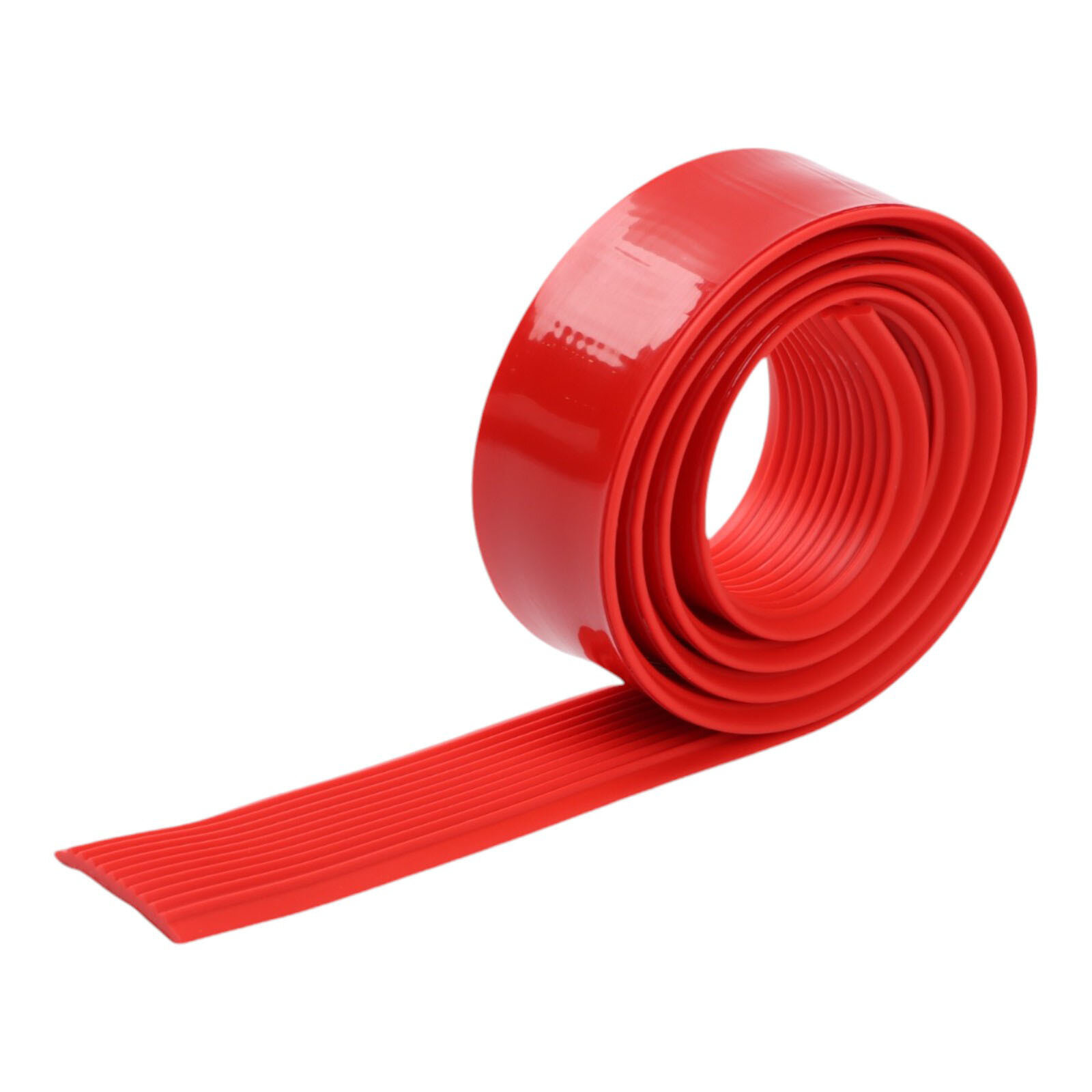 Противоскользящая накладка прямая TAKE IT EASY, самоклеющаяся, с полосами, 1000×30 мм, цвет красный