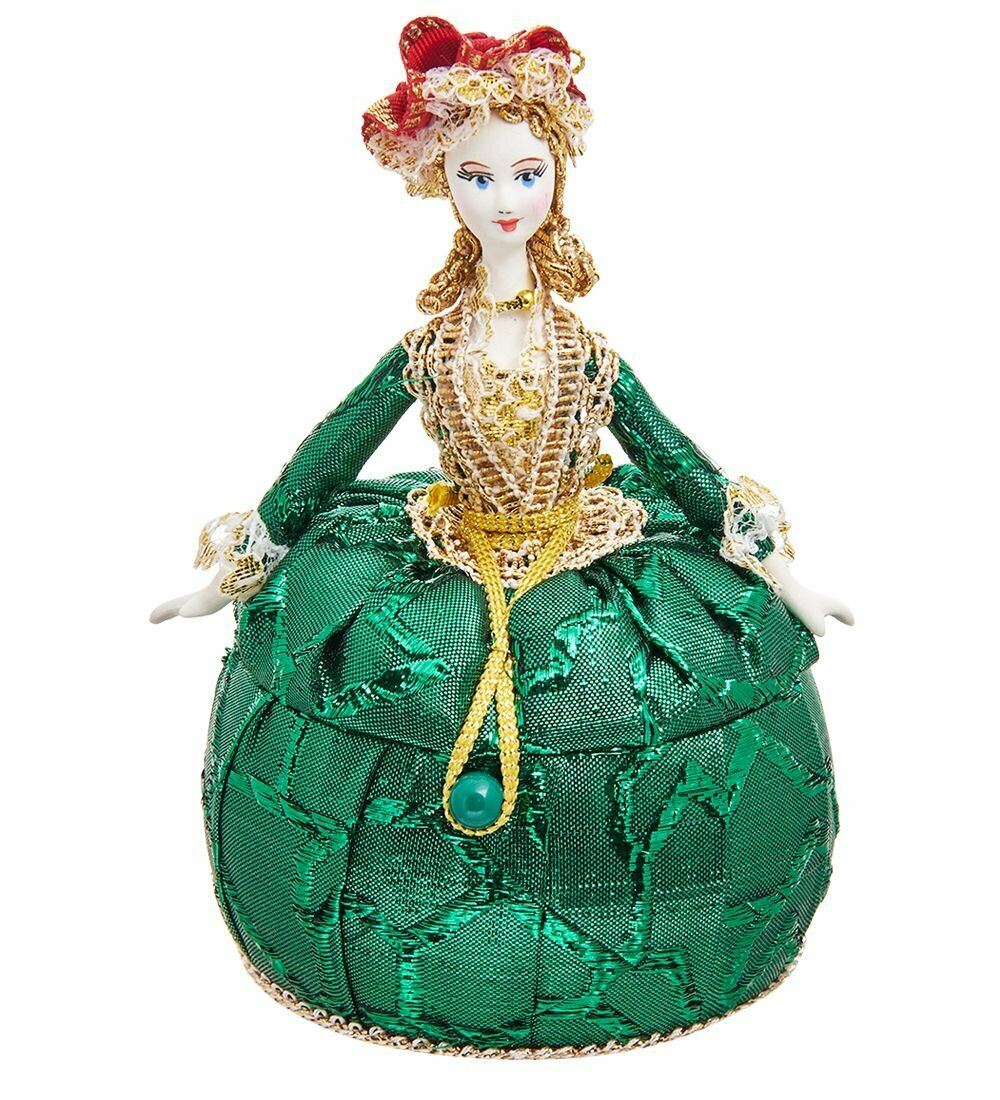 Кукла-шкатулка Дама в нарядном платье A2152679
