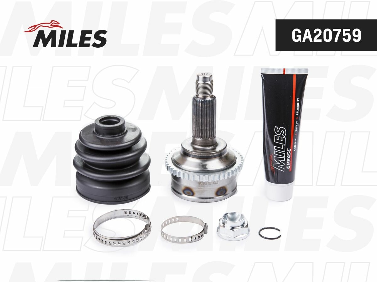 MILES ШРУС наружный АКПП ABS Mazda 626 GF 1.8/2.0 97 (GKN 305460) GA20759