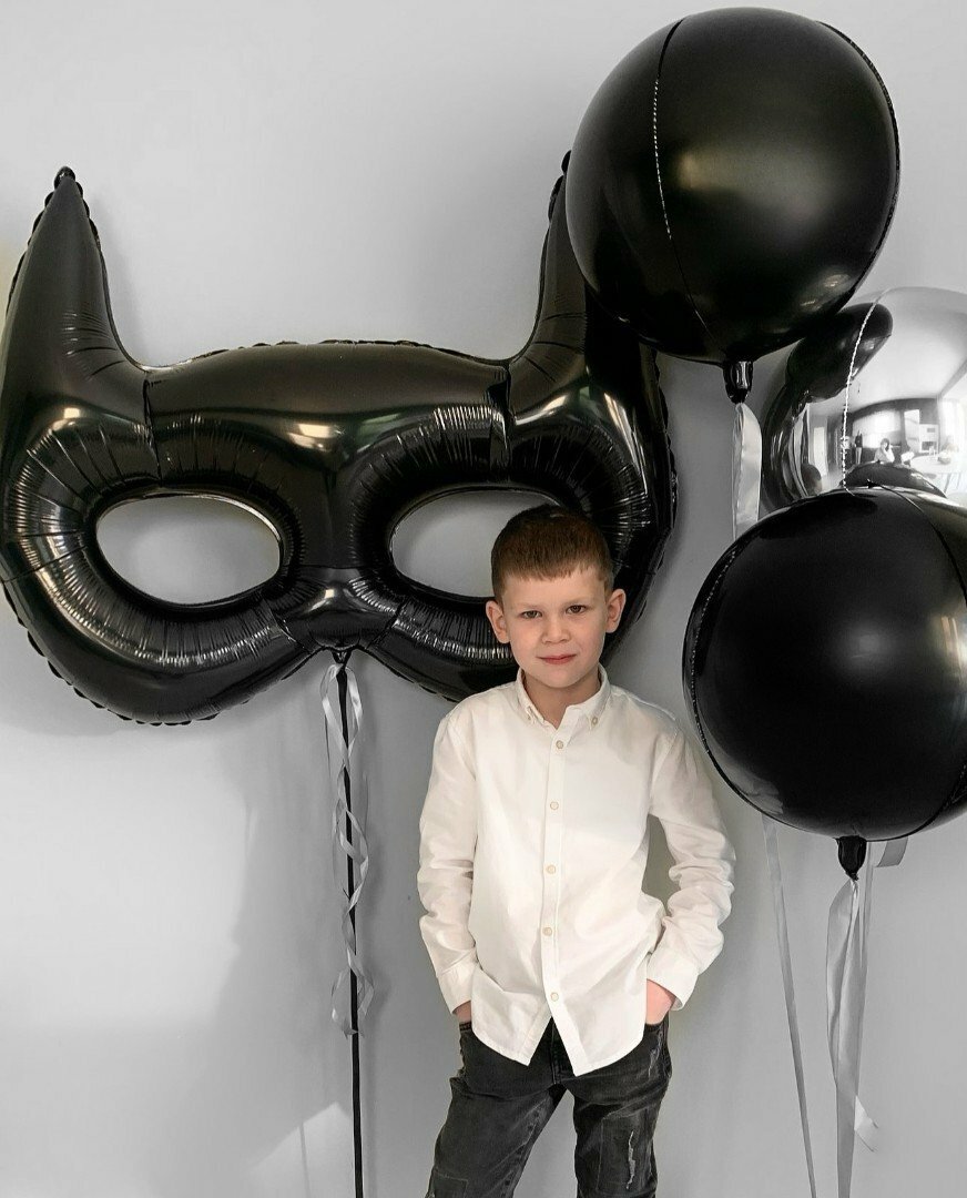 Стильные шарики для мальчиков, парней, мужчин "Бэтмен"