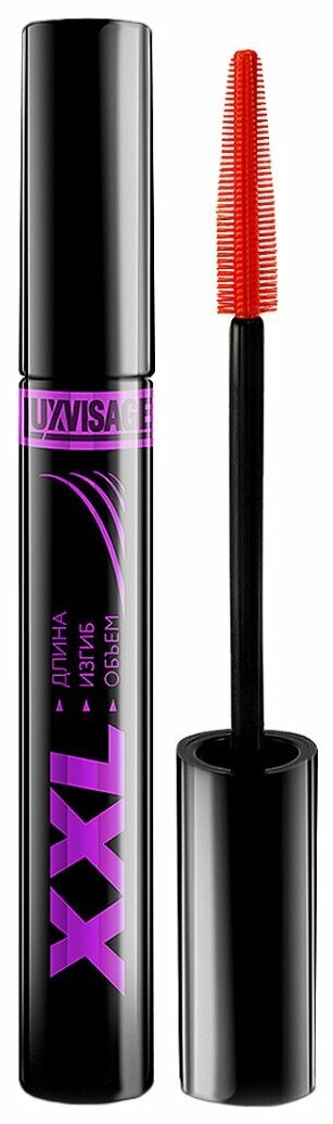 LUXVISAGE Тушь для ресниц " XXL " длина - изгиб - объем, 9 г