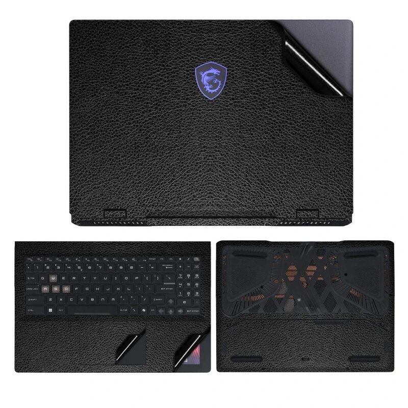 Кожаный чехол для ноутбука MSI Crosshair 16 HX AI Crosshair 16/17 HX D14VF Sword 16 HX PRE-CUT Защитная пленка для ноутбука