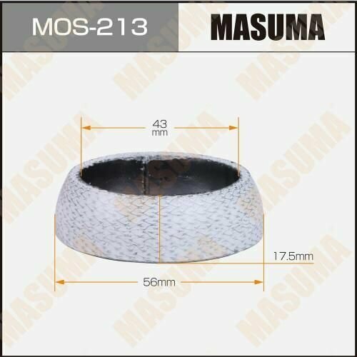 Кольцо глушителя 43 x 56 masuma Masuma MOS213