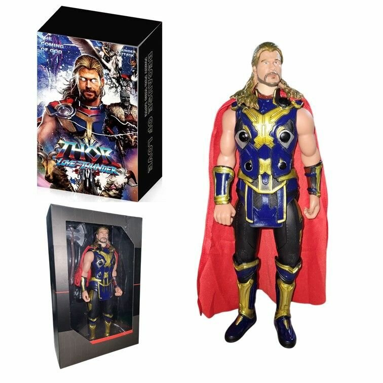3322G Фигурка игрушка для мальчика Мстители Тор 33см, Супергерои Marvel Avengers Thor