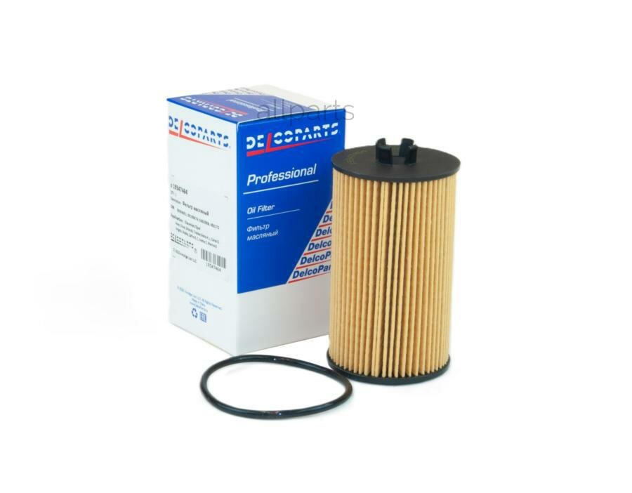 DELCOPARTS 19347464 фильтр масляный двигателя (фильтры) OPEL ASTRA H, ASTRA J, CORSA D, INSIGNIA, MOKKA, ZAFIRA B, ZAFIRA C, VECTRA C, MERIVA B CHEVROLET AVEO (T250), AVEO (T300), CRUZE, ORLANDO, TRACKER