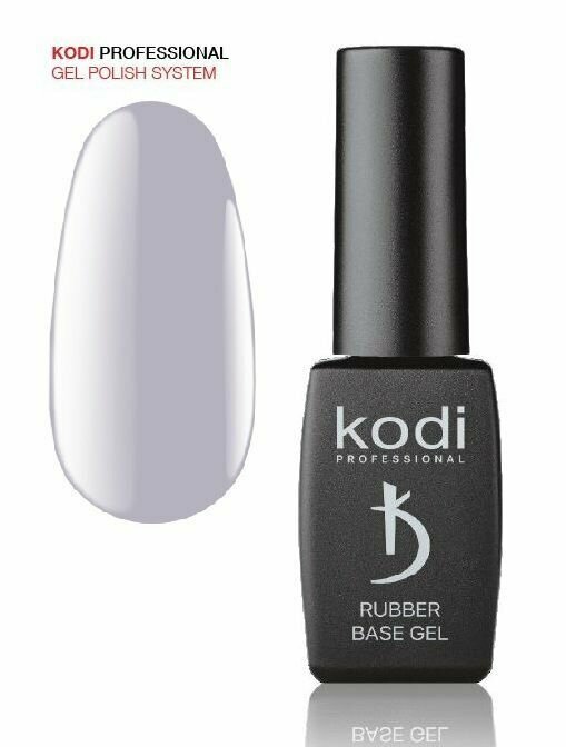 Kodi professional Color Rubber Base Gel Smoke / Цветная база для гель-лака 8ml, коллекция "Harmony"