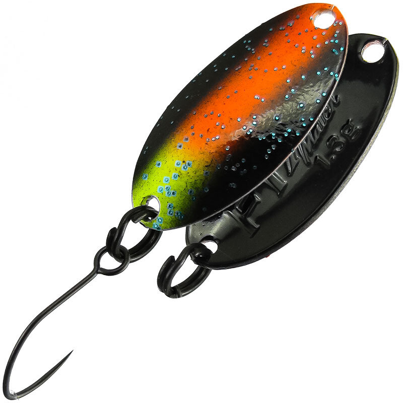 Блесна из латуни на форель, покрыта золотом и серебром RB Фикс Blade 1,3гр - 422