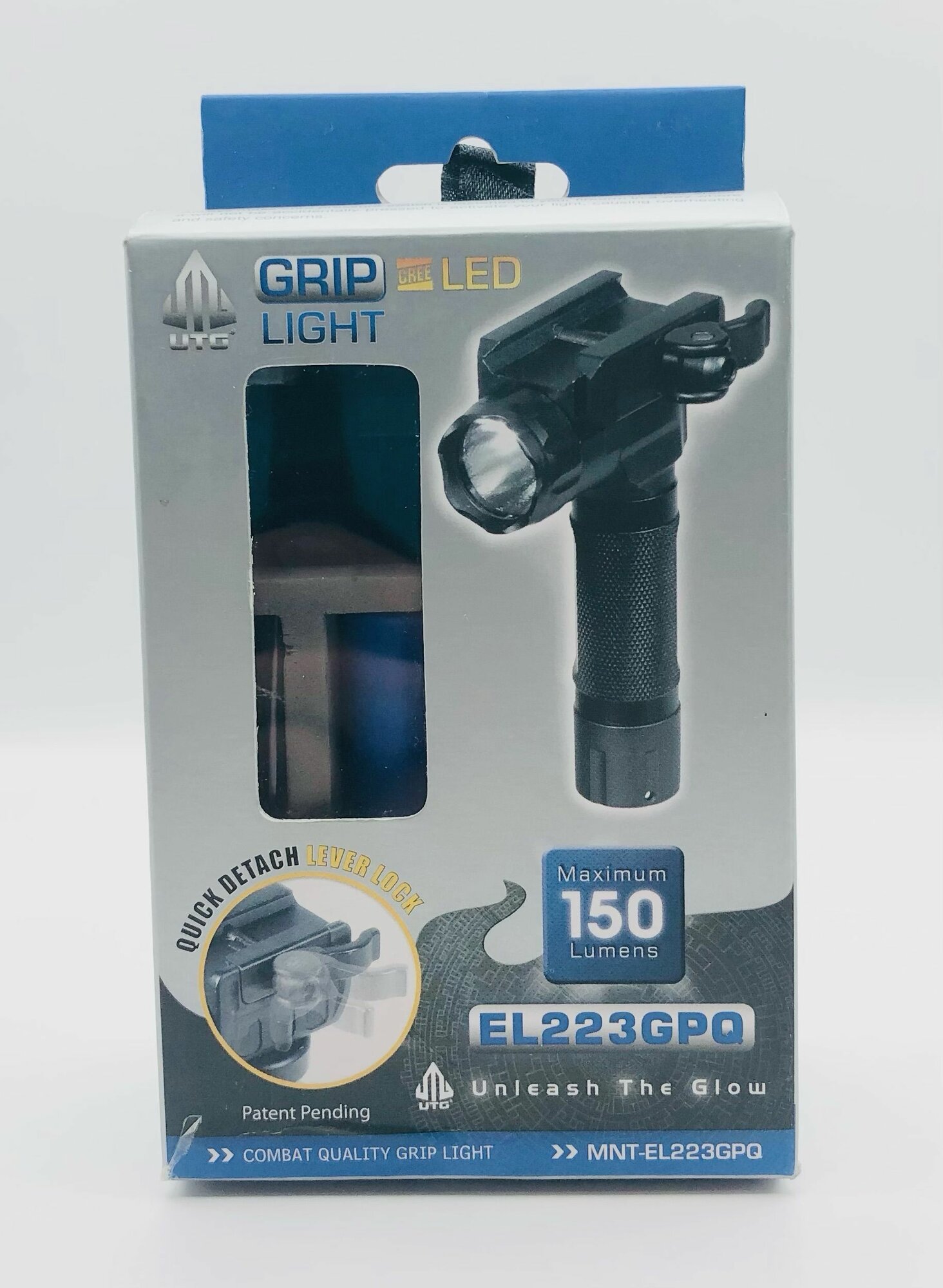 Фонарь оружейный рукоять Leapers MNT-EL223GPQ быстросъемное крепление, 150 люмен