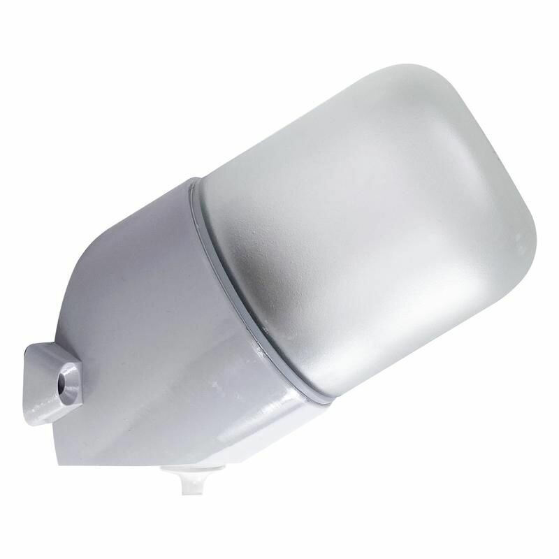 Светильник НББ 19-60-002 «Линда» d110 1х60Вт E27 IP65 t=80град. корпус наклонный сер. Элетех 1005050019