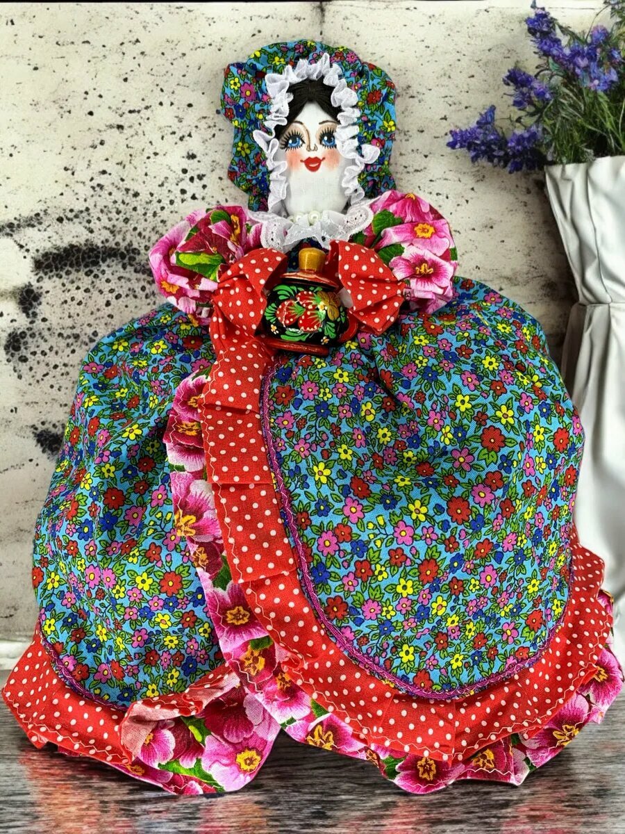 Грелка на чайник "Русская красавица" 42x42 см