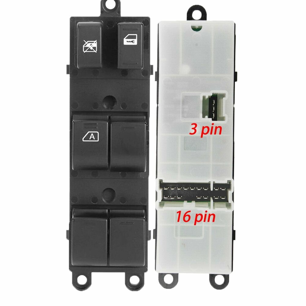 Блок управления стеклоподъемниками для Ниссан Тиида/Теана/Роуг/Патхфаиндер/Верса 25401-1JY0A Подходит для автомобилей с левосторонним управлением