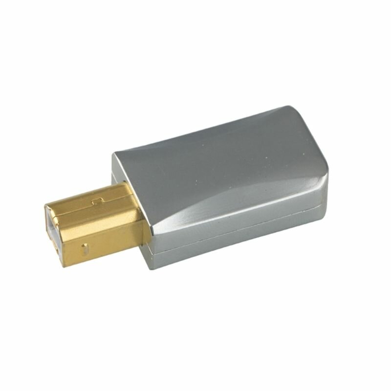 USB 2.0 штекер металлическая оболочка DIY декодер кабель аксессуар-черный модель b-Port