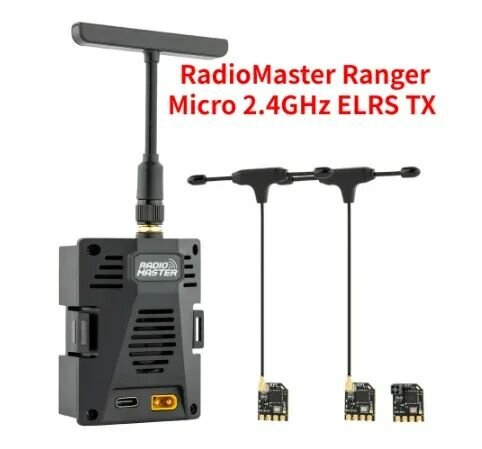 Radiomaster Ranger Micro 2.4 ГГц 1W ExpressLRS RF модуль Wifi Bluetooth 2.4 ГГц Приемник ELRS комбинированный для передатчика TX16S TX12