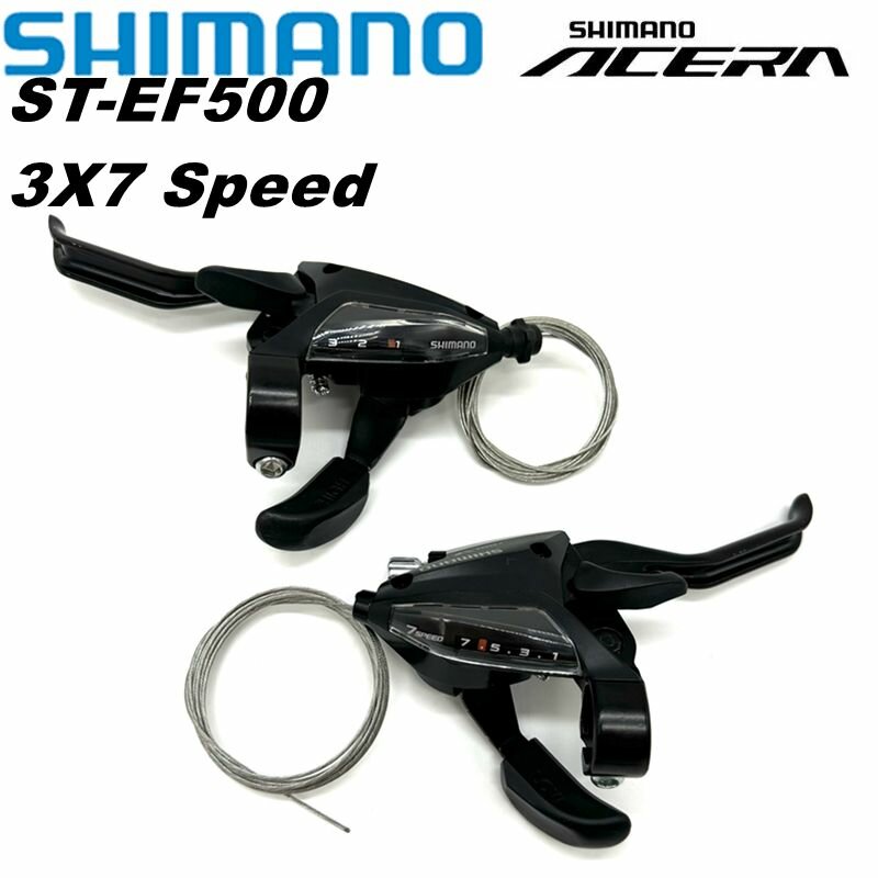 Шифтер тормозная ручка - комплект комборучек 3х7 скоростей Shimano ST-EF500