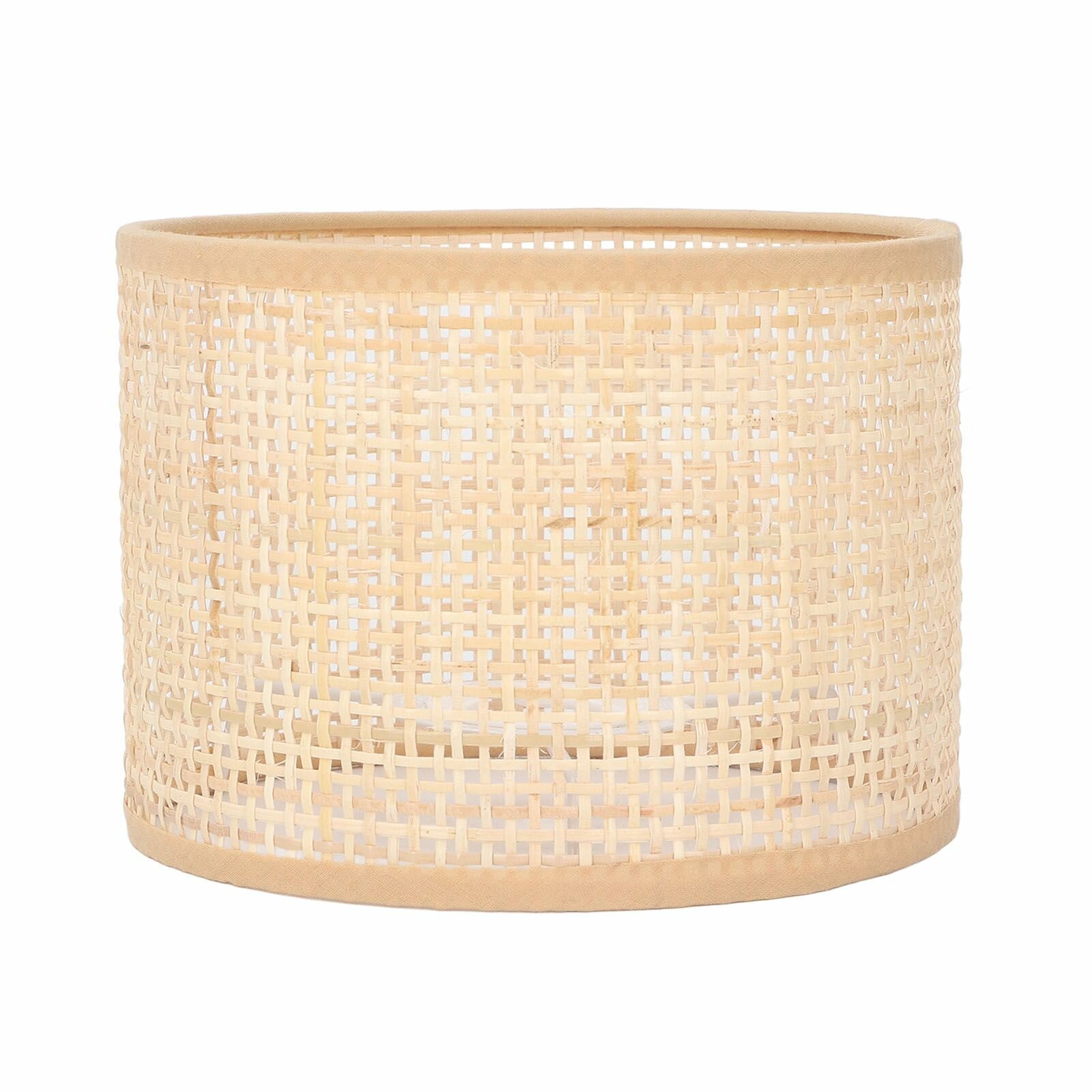 Винтажный плетеный абажур из ротанга E14 E27 сменная люстра напольный настольный светильник подвесной абажур корзина крышка