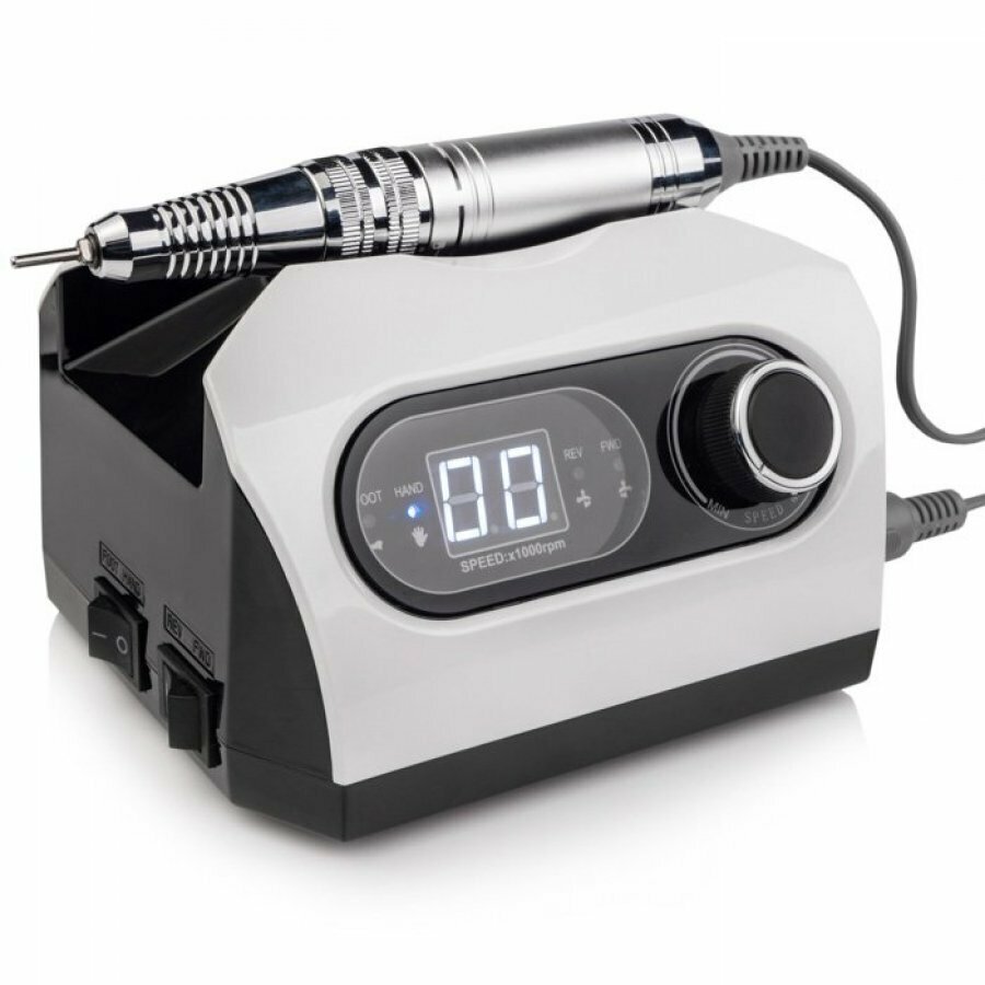 Аппарат для маникюра "Nail Drill ZS-717 PRO 35 000 об/65Вт" белый