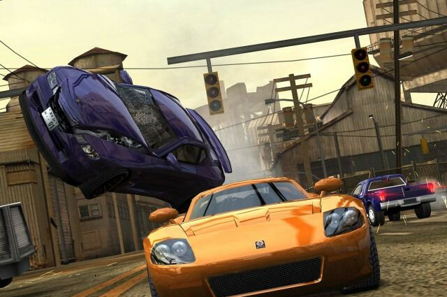 Игра Burnout Revenge (Xbox 360) б/у, Полностью Английский