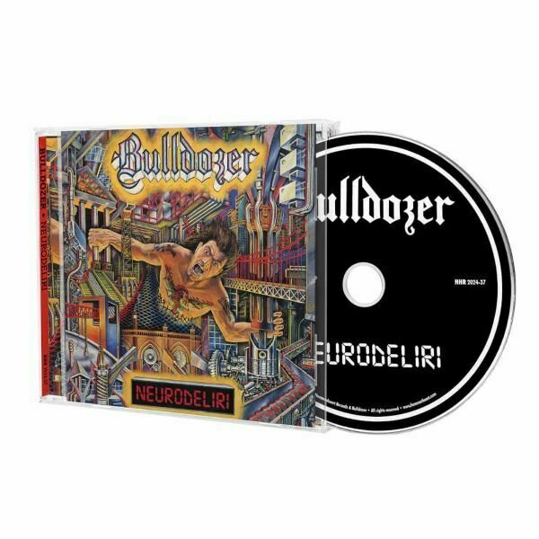 Компакт-диск Bulldozer – Neurodeliri, CD, Limited Edition, Hammerheart Records 2024