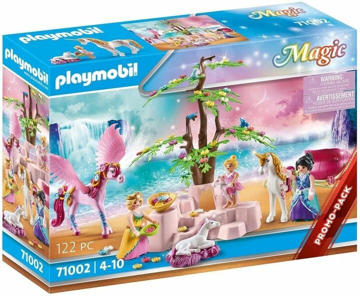Конструктор Playmobil Magic - Карета Единорог с пегасом - Плеймобиль 71002