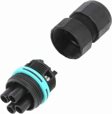 Разъем TECHNO THB.387. B3A питания AC зажим под винт "мама" TH387 7-12мм 450В 1 шт