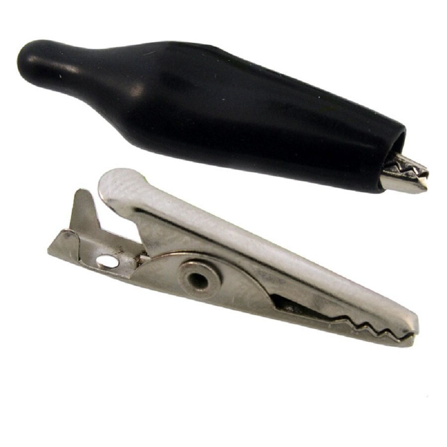 Зажим "крокодил" 8-0025 black