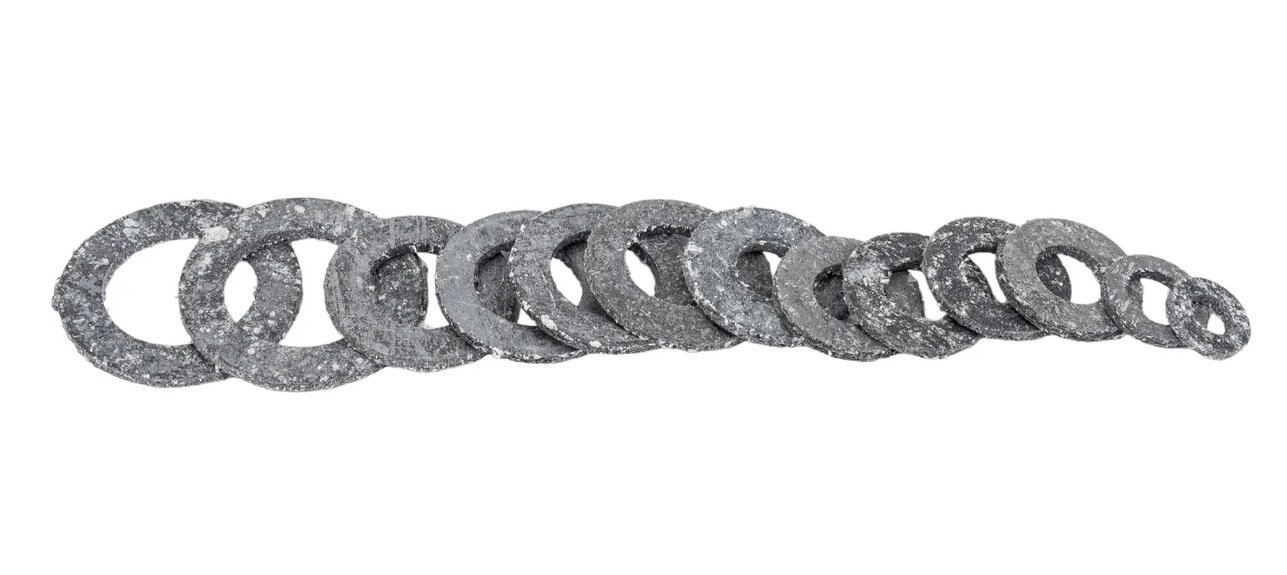 Сантех ремкомплект №16 паранитовых прокладок сантехкреп