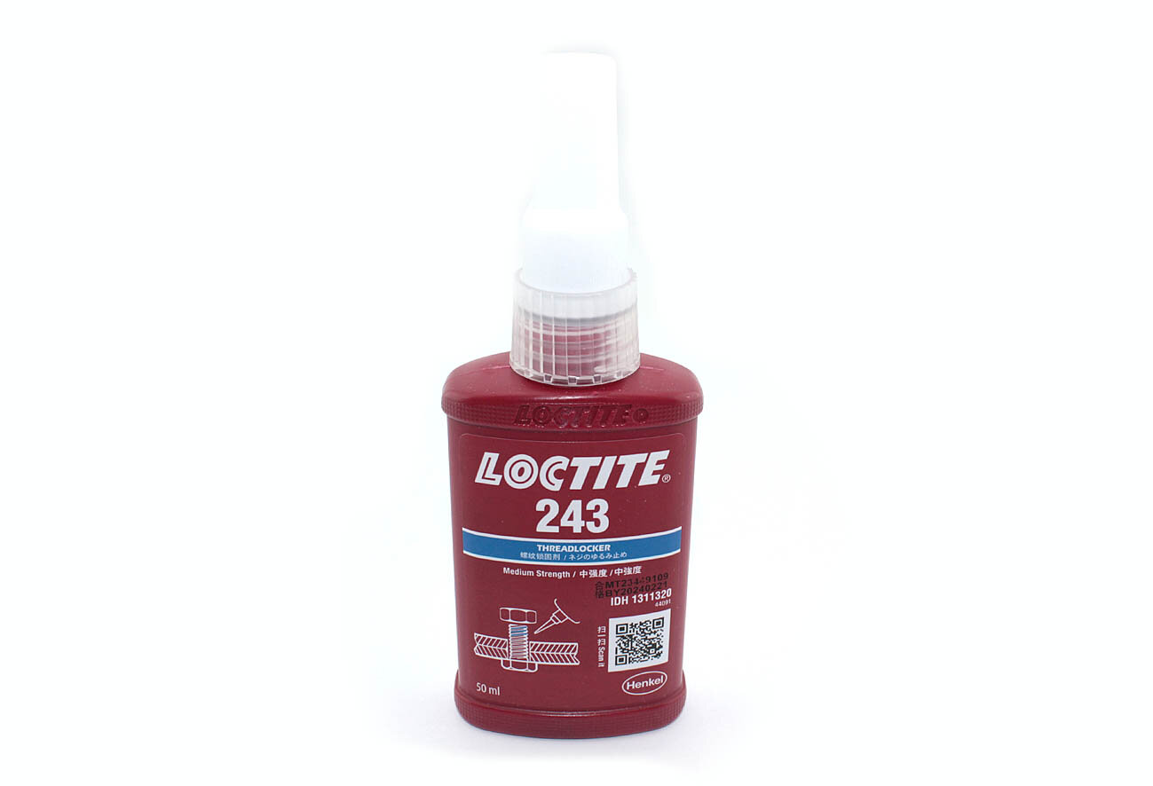 Резьбовой фиксатор средней прочности Loctite 243, 50 мл