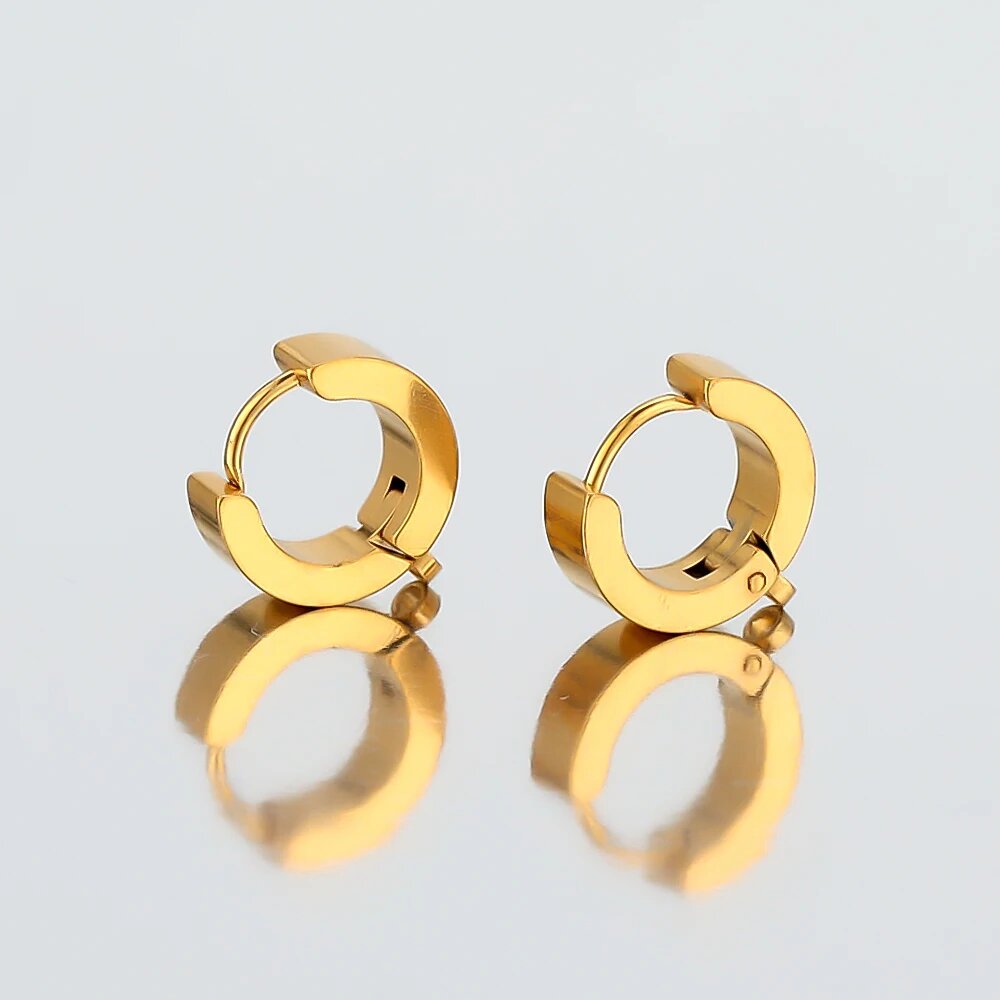 Зажимы для колец из нержавеющей стали Semitree 10 шт. Gold color