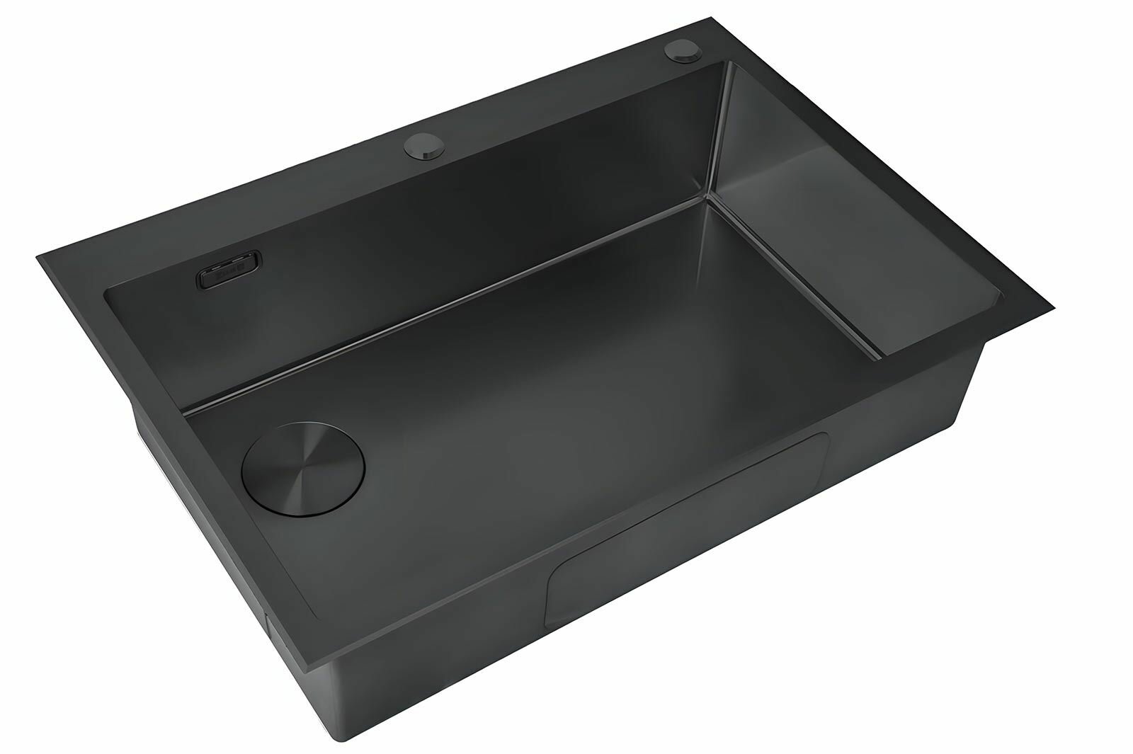 Кухонная мойка ZorG LUX 7551-L GRAFIT