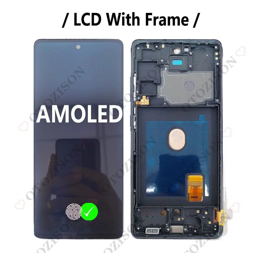AMOLED для Samsung Galaxy S20 FE 5G SM-G781B SM-G781W SM-G7810 SM-G781N / S20 Fan Edition / S20 Lite / S20 FE 4G SM-G780F SM-G780F/DSM SM-G780G , ЖК-дисплей с сенсорным дигитайзером в сборе With Frame -AMOLED