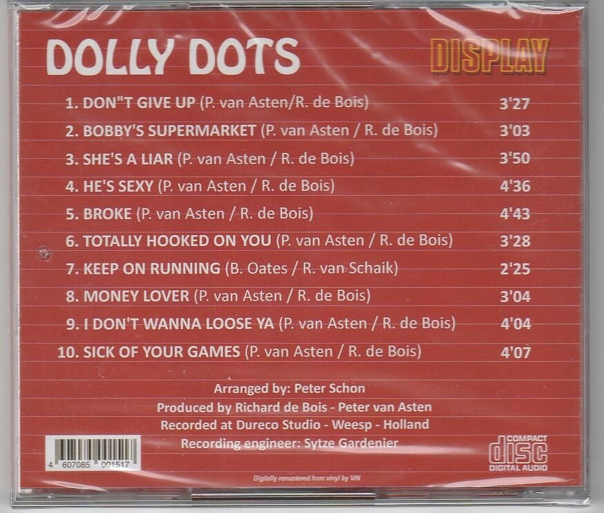 Dolly Dots - Display 1983 (CD диск) — фото 1