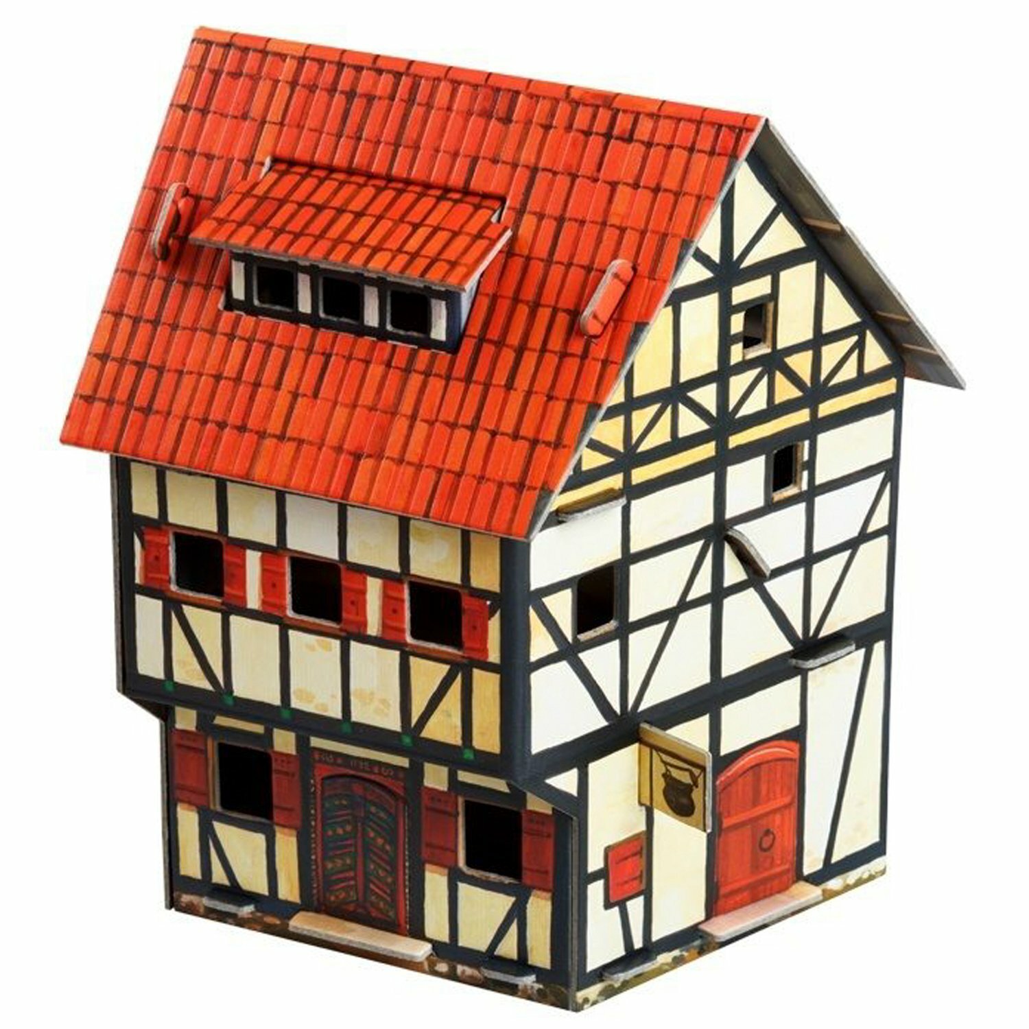 Сборная модель Умная Бумага Таверна 213