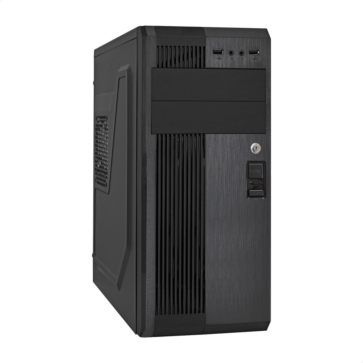 Корпус для компьютера ExeGate UN-605B ATX (EX283225RUS) черный