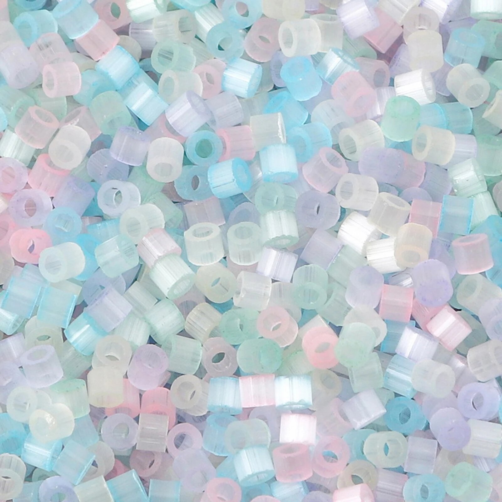 Стеклянные бусины DoreenBeads, имитация кошачьего глаза, 10 г Multicolor1