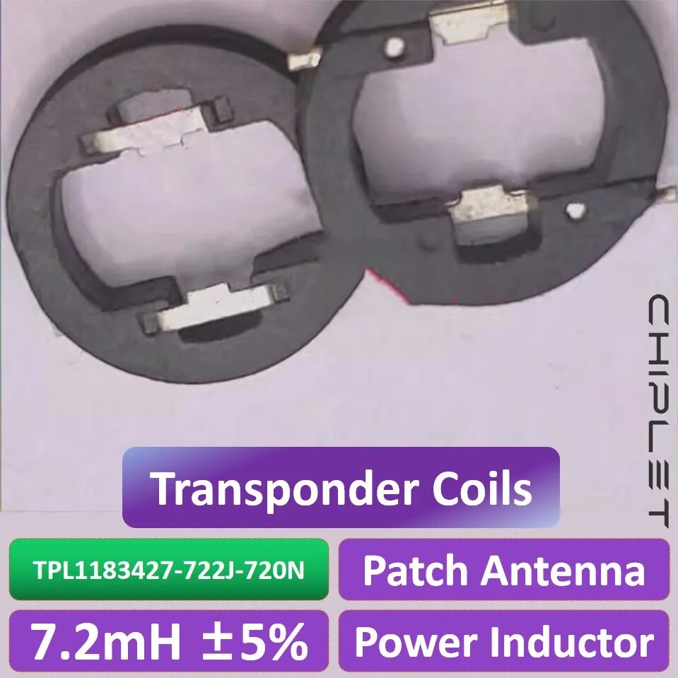 10 шт. электронная катушка Z-axis 1224 2.38mH 7.2mH PKE низкочастотная приемная антенна 10Pcs 7.2mH