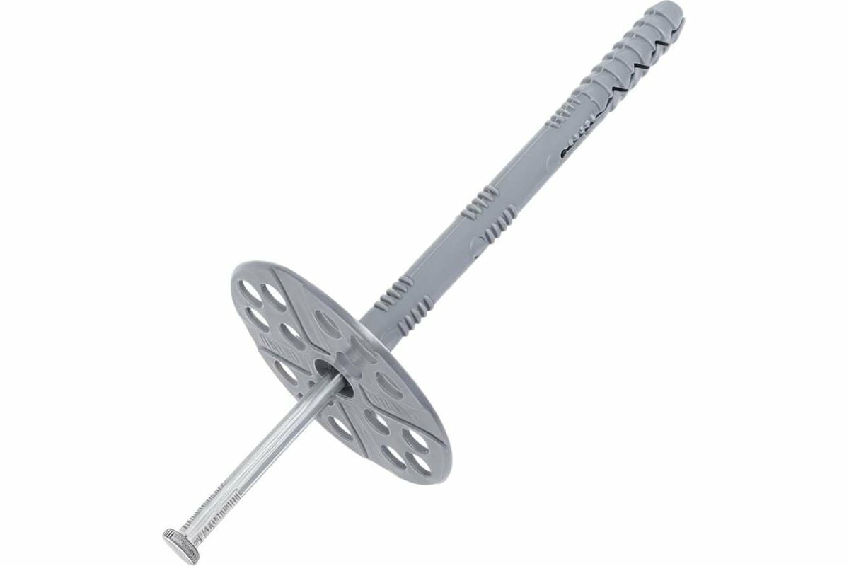 Дюбель для теплоизоляции Gigant (гриб) 10x120 с металлическим гвоздём 50 шт 123871