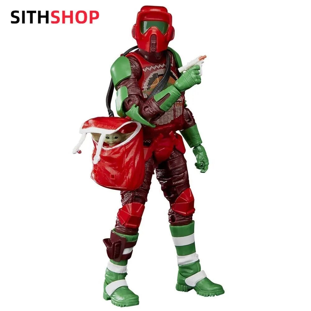 Фигурка Hasbro Star Wars The Black Series Scout Trooper (Holiday Edition) 6 Inch Action Figure