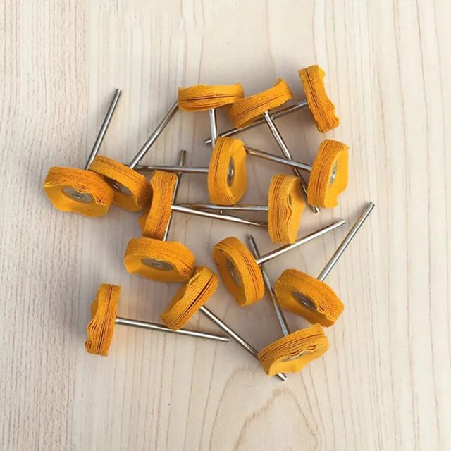 Полировальные круги Tyceen 10 pcs Cloth yellow