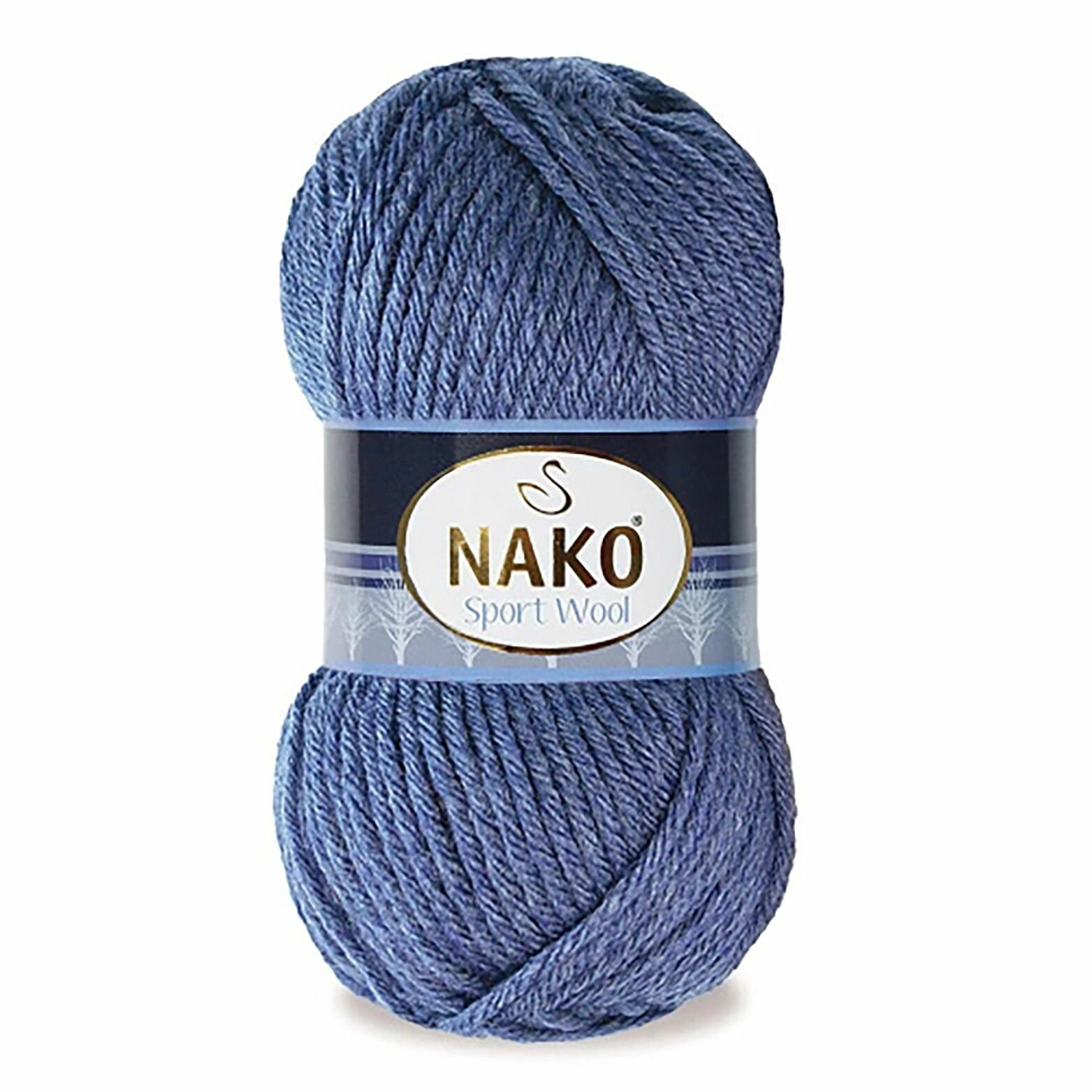 5 Мотков, Nako SPORT WOOL, 25% Шерсть, 75% Премиум акрил / 100 гр. - 120 м, цвет-23162