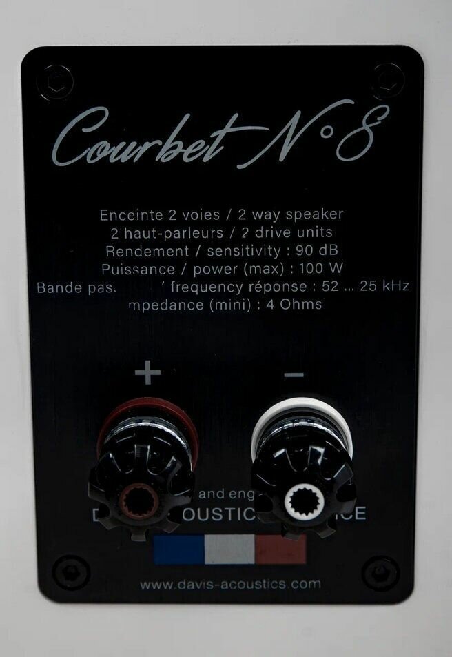 Напольная акустика Davis Acoustics Courbet 8 (белый)