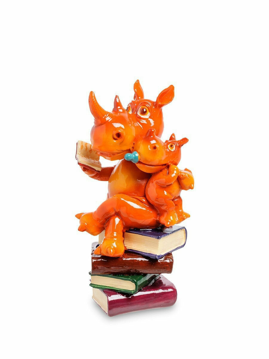 Фигурка "Носороги на книжках"