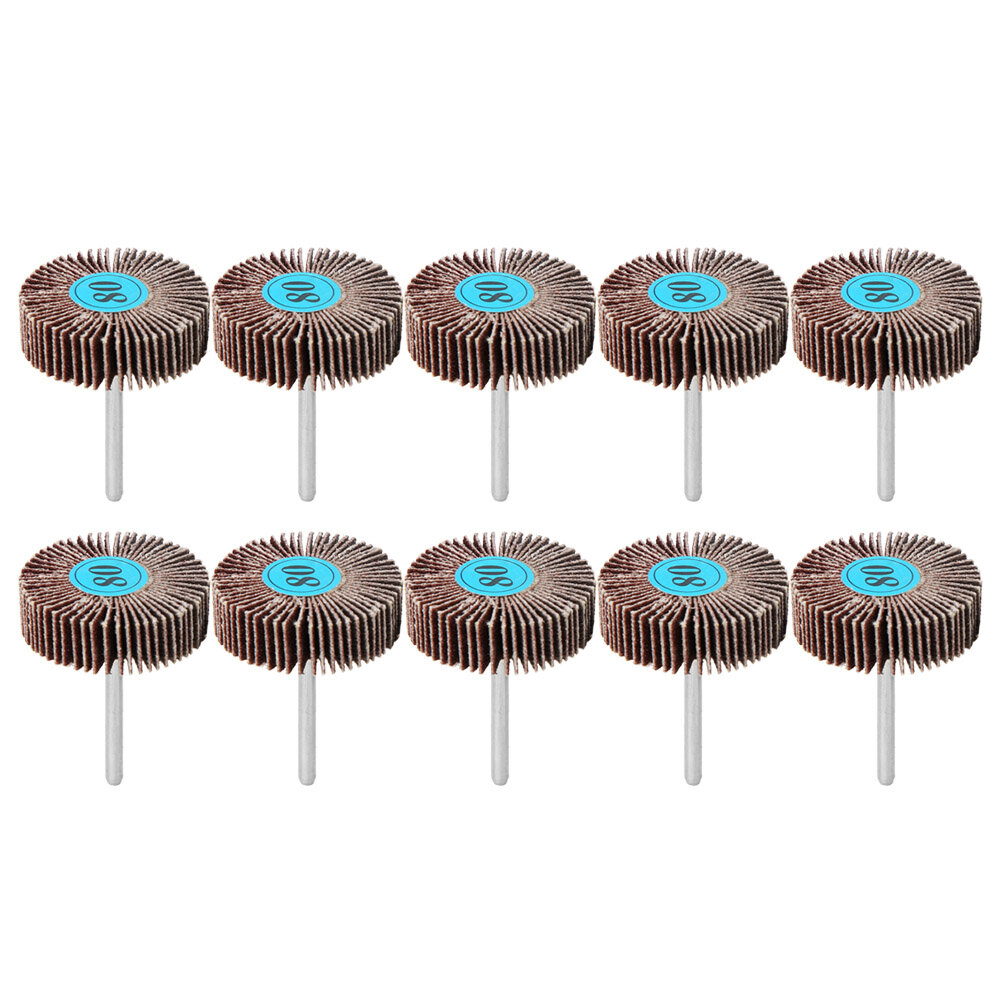 10 шлифовальных лепестковых дисков для электрошлифовальной машины с вращающимся инструментом