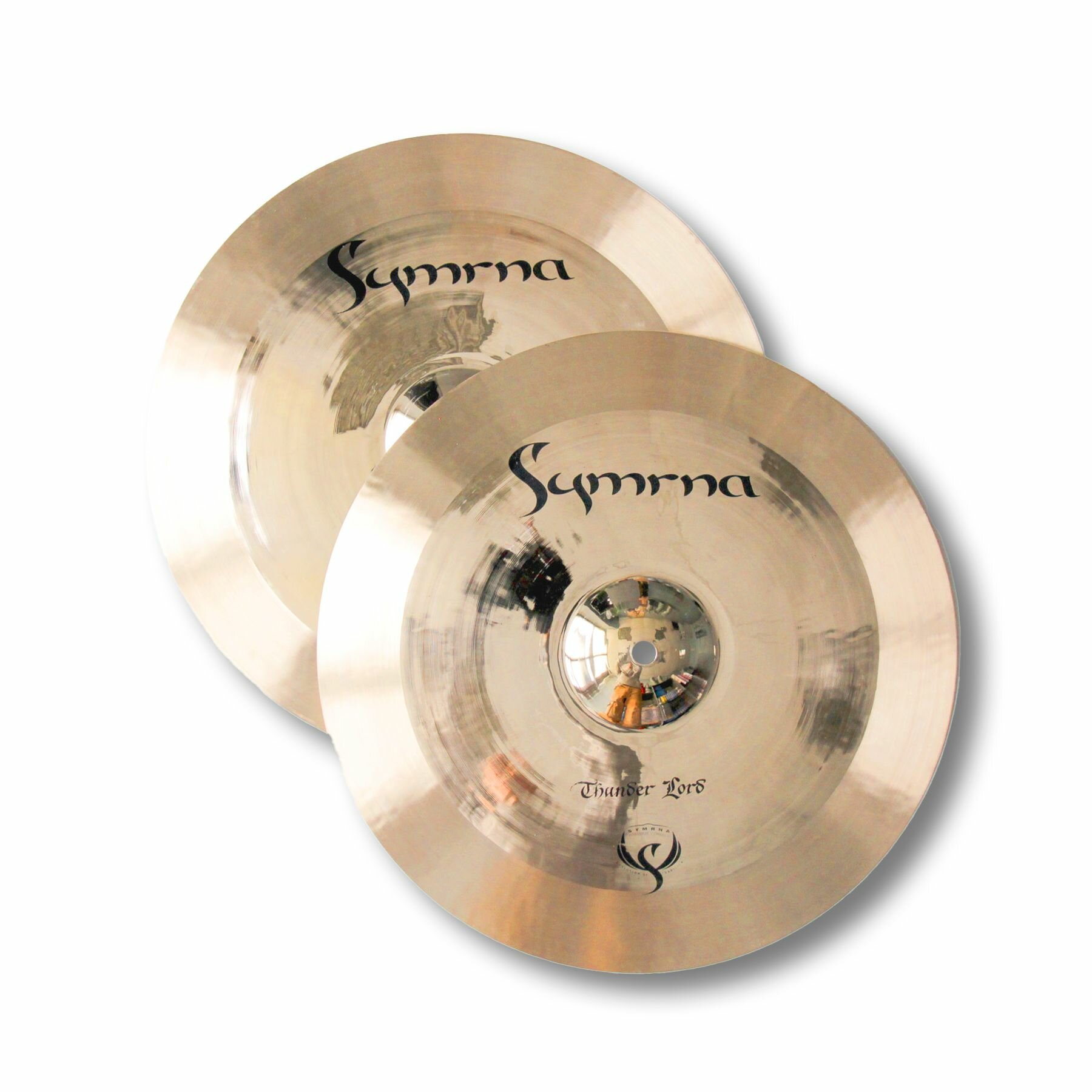Тарелка Symrna Thunder Lord, Hi-Hat 15", сплав B21+, ручная ковка, покрытие Hybrid Brilliant
